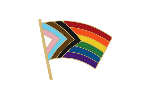 Progress Pride Flag Pin – LGBTQ+ Flags Australia
